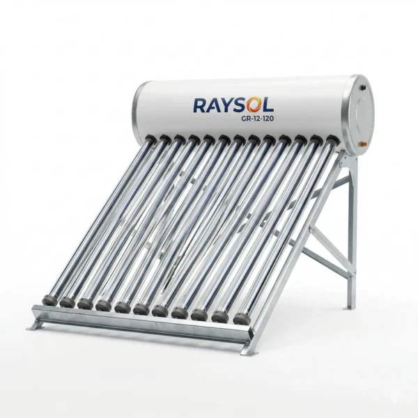 Raysol Calentador Solar Rays Inox 12 Tubos (Baja Presión) – GR12120BP ...